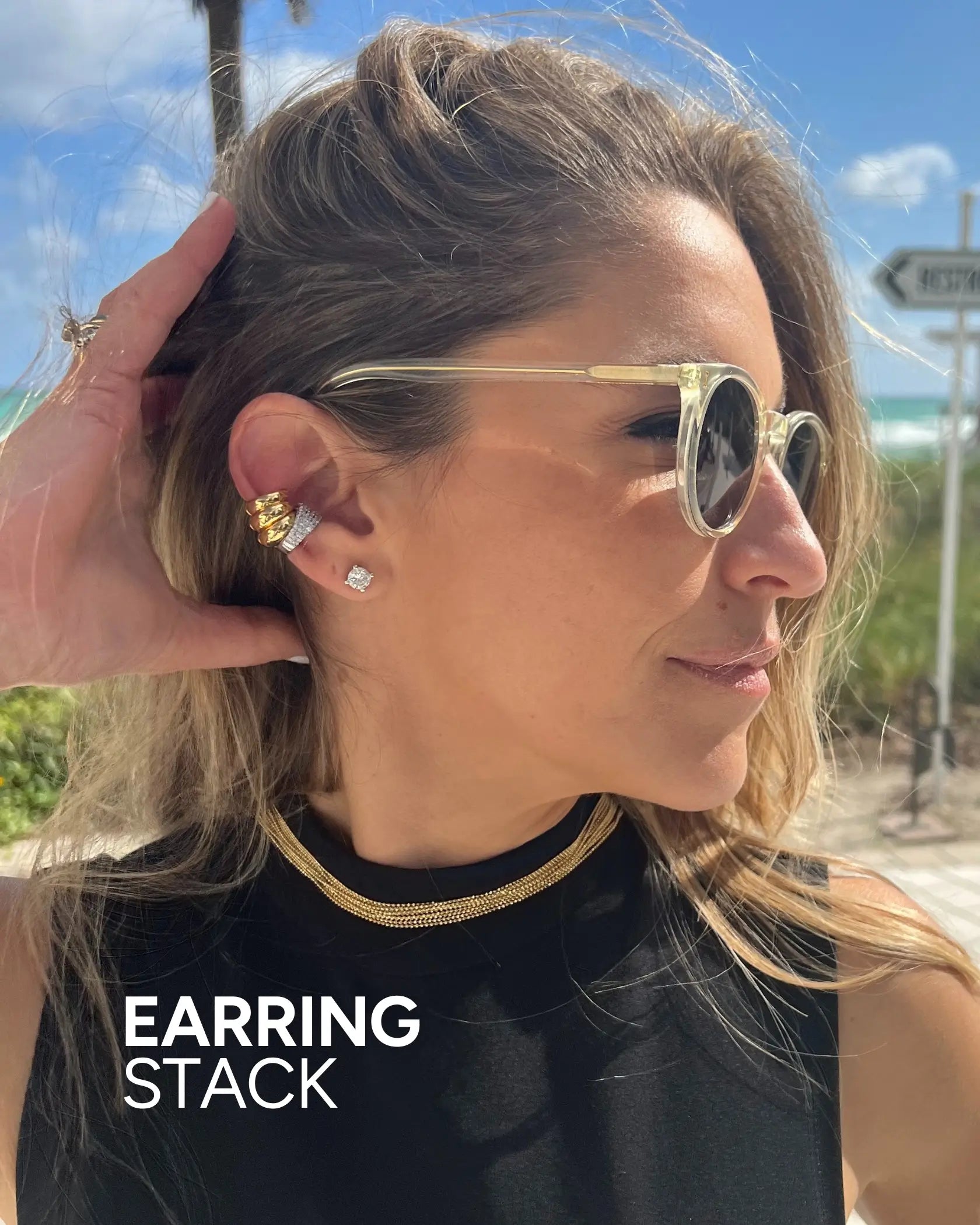 How to Stack Earrings for a Mix of Piercings– Artizan Joyeria