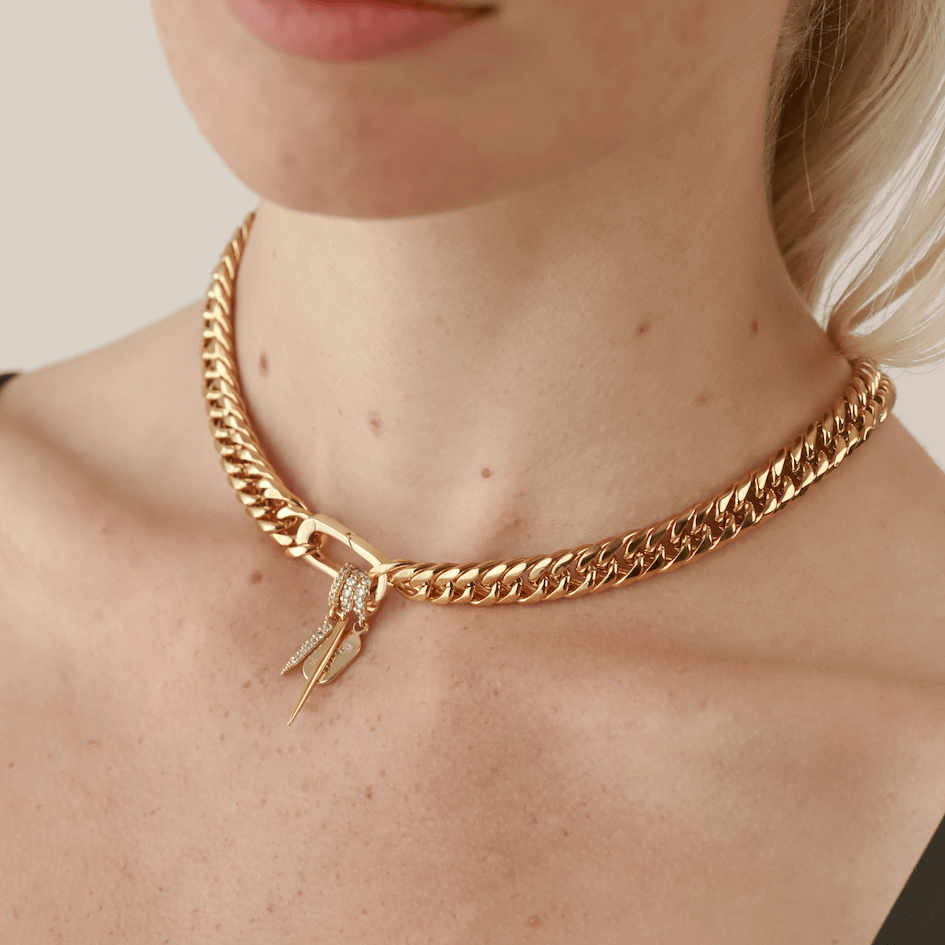 JUST CLICK LETTER CHAIN – Artizan Joyeria