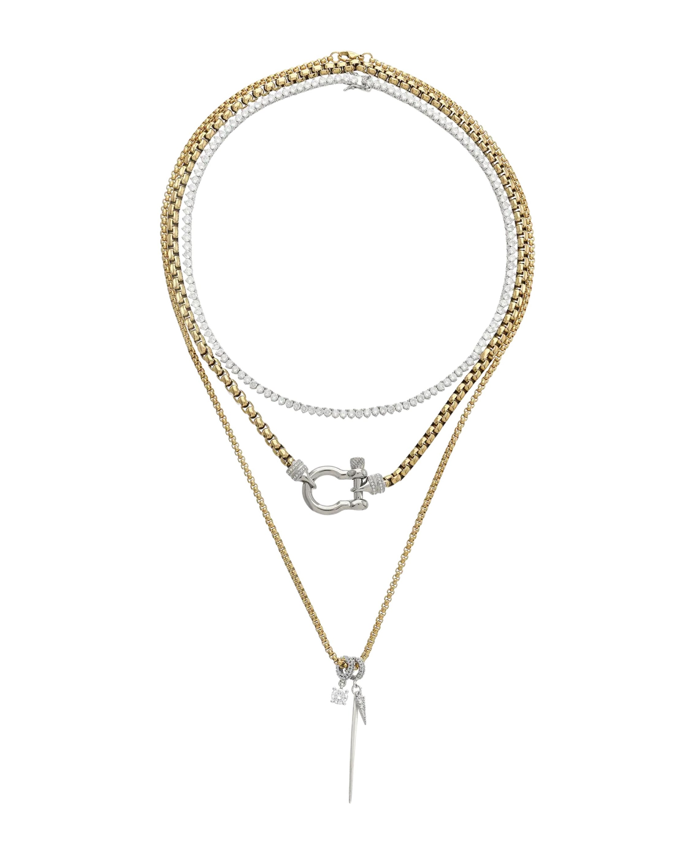 Herradura Signature Spiga Tennis Layered Necklace Set– Artizan Joyeria